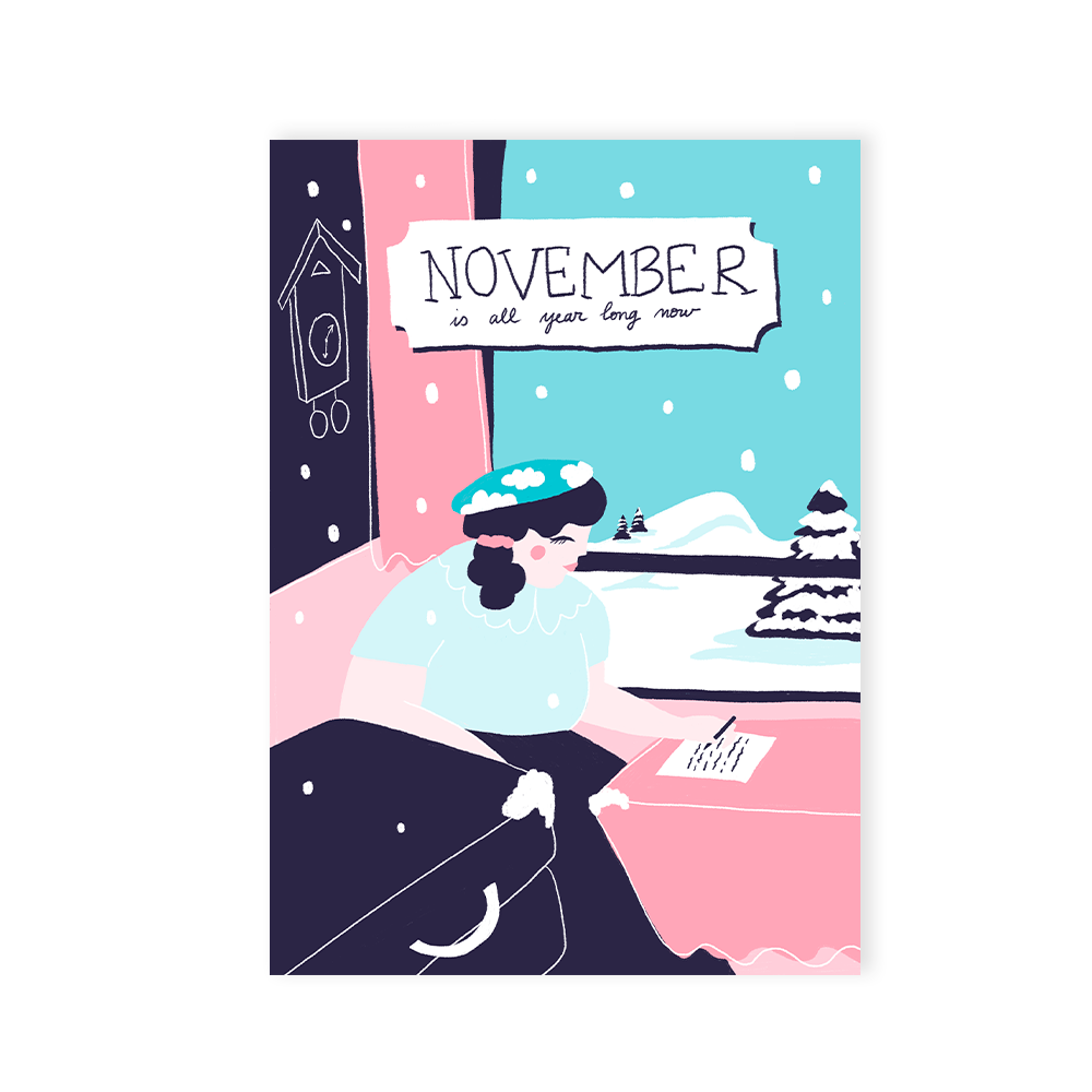 Wish Card & Envelope - Store November Ultra